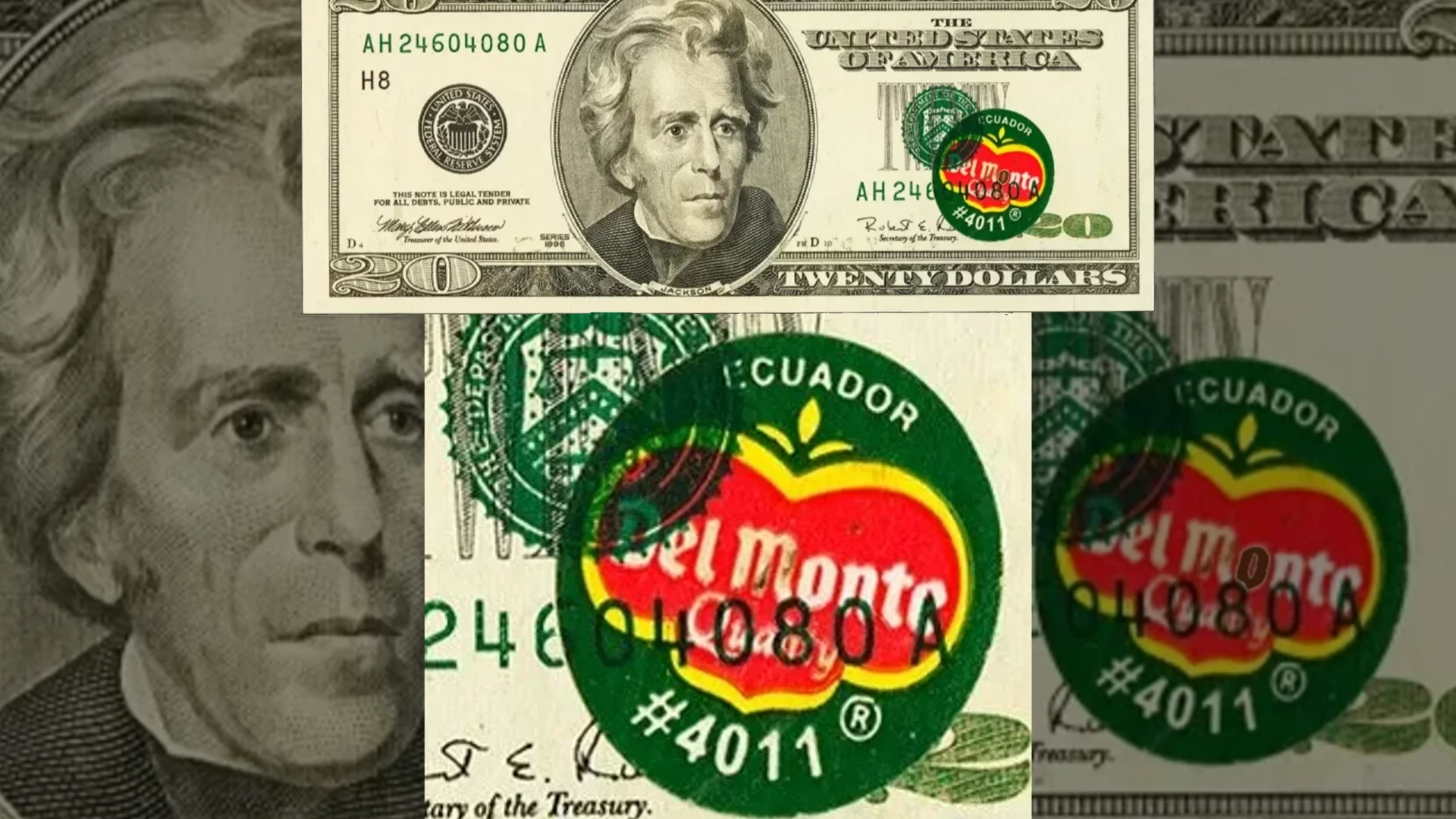Del Monte Note (US), or when a banana label ended up being legal tender