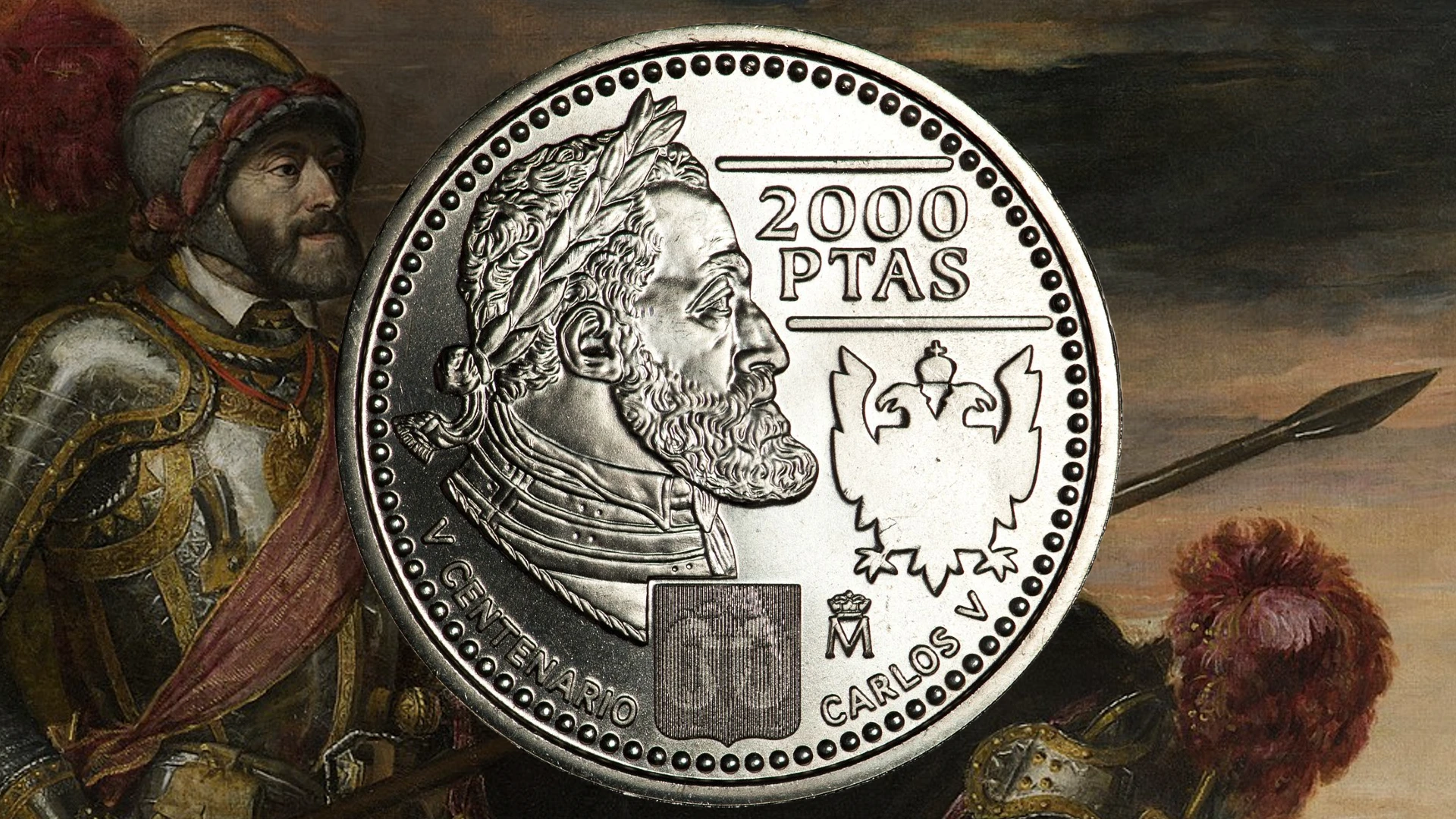 Moneda de 2000 pesetas del 2000 (Carlos V): Valor y Precio